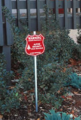 Security Signs - Reflective Security Signs, Polyethylene Security Signs